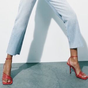 Zara | Shoes | Zara Red Heels | Poshmark